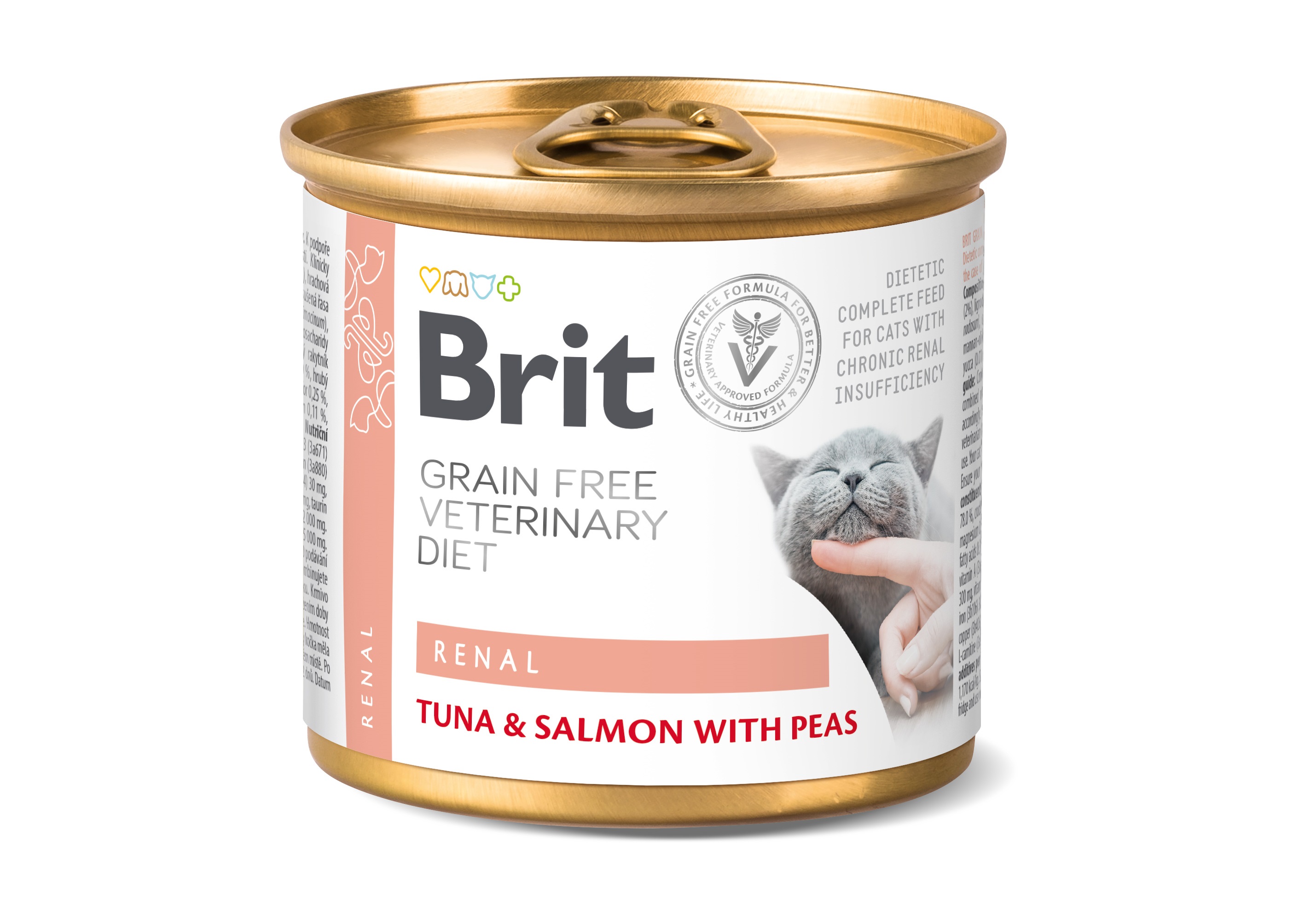 Вологий корм Brit VetDiets Renal для котів з хронічною нирковою ...