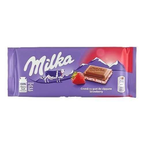 Шоколад Milka Strawberry 100g – купити в Україні - ROZETKA. Ціни на ...