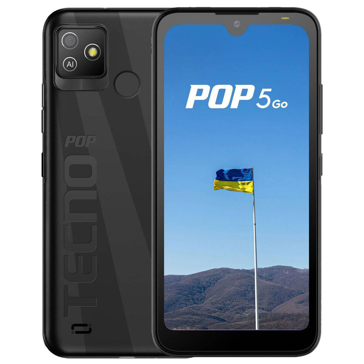 Смартфон Tecno Pop 5 Go (BD1) 1/16GB Dual Sim Aether Black ...