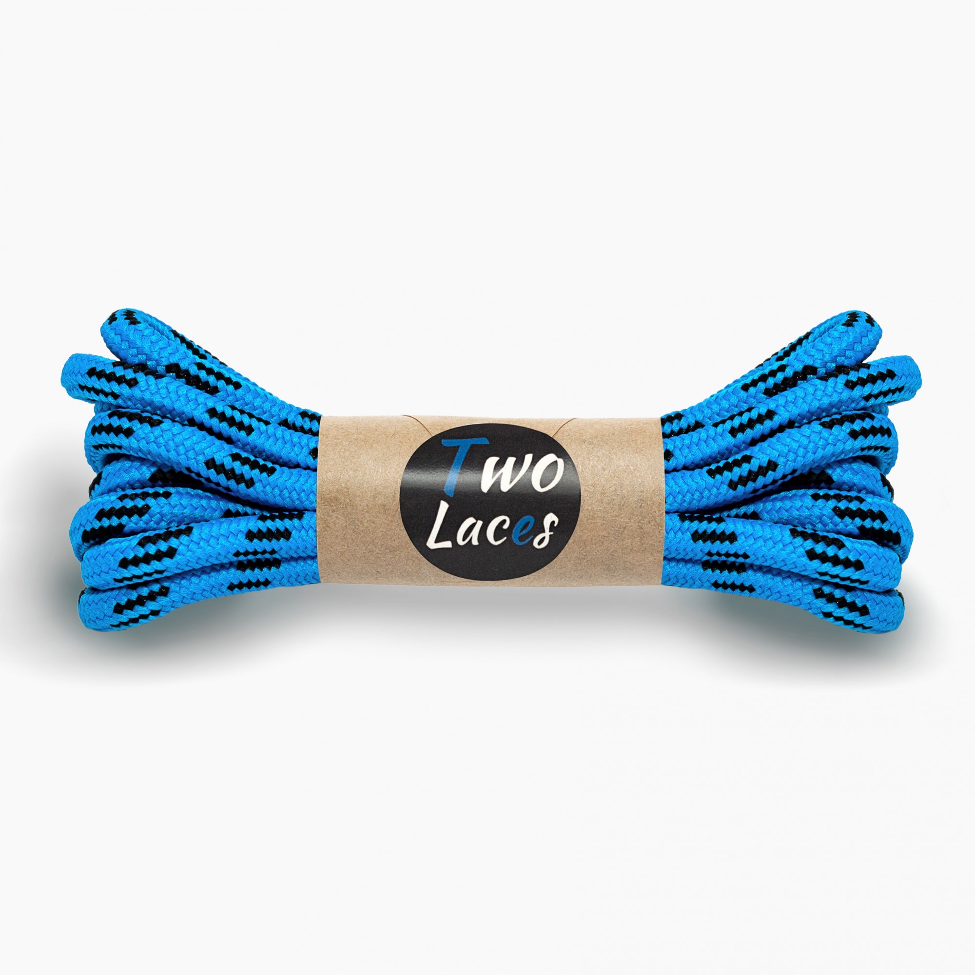 Шнурки для обуви Two Laces круглый 5 мм, длина 100см, бирюзовый от ...