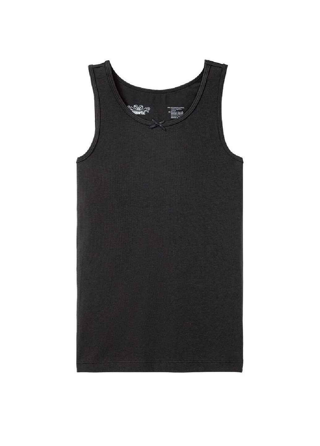 Майка бельевая для девочки черный Pepperts 134-140см (40009229) – в ...