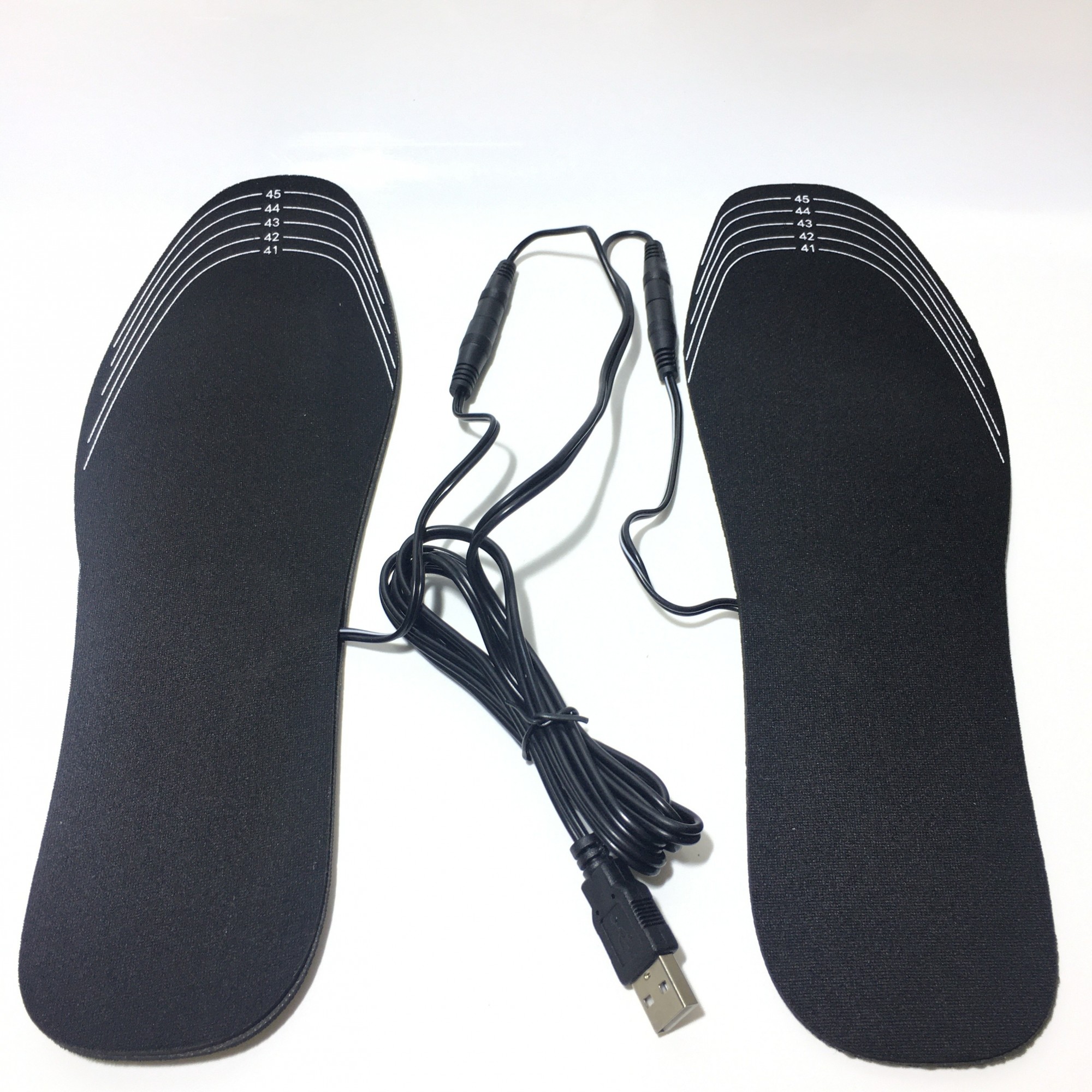 Термостельки, стельки с подогревом от USB, универсальные, размер 41-46 ...