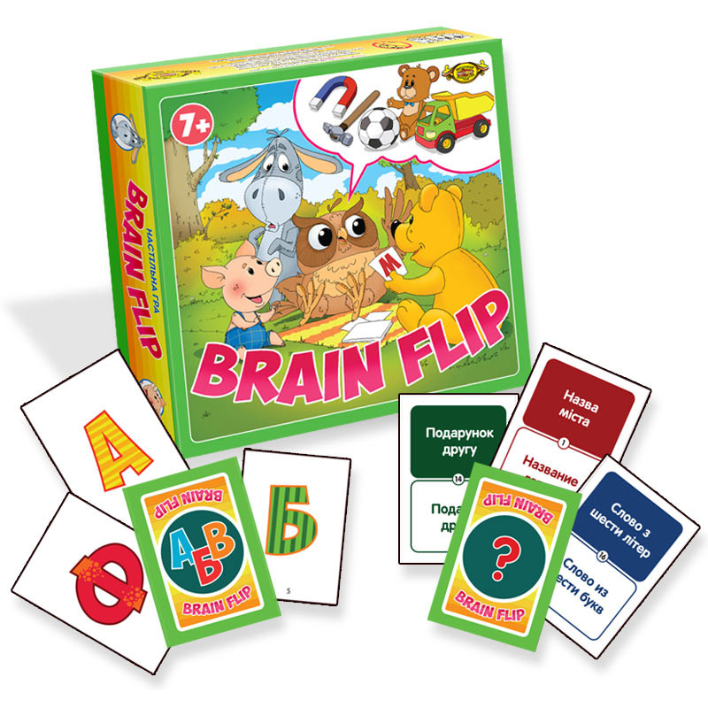Настольная игра "BRAIN FLIP" MKH0707 от 7-ми лет – низкие цены, кредит ...