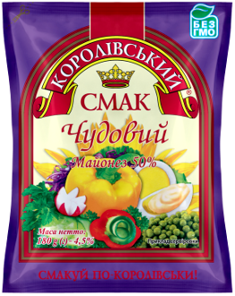 Майонез 50% Чудовий 180 г Королівський смак – купити в інтернет ...