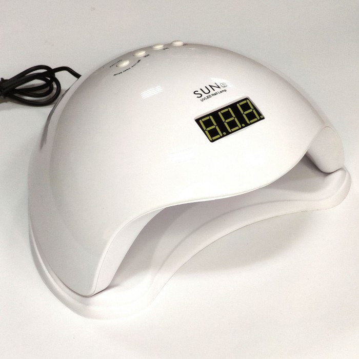 LED UV лед уф лампа Sun5 сан5 48вт для наращивания ногтей, гель лак ...
