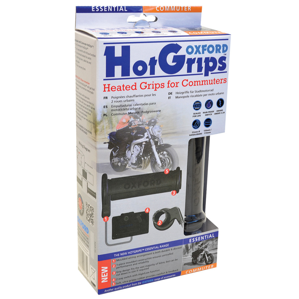 Ручки с подогревом Oxford HotGrips Essential Commuter OF771 – фото ...