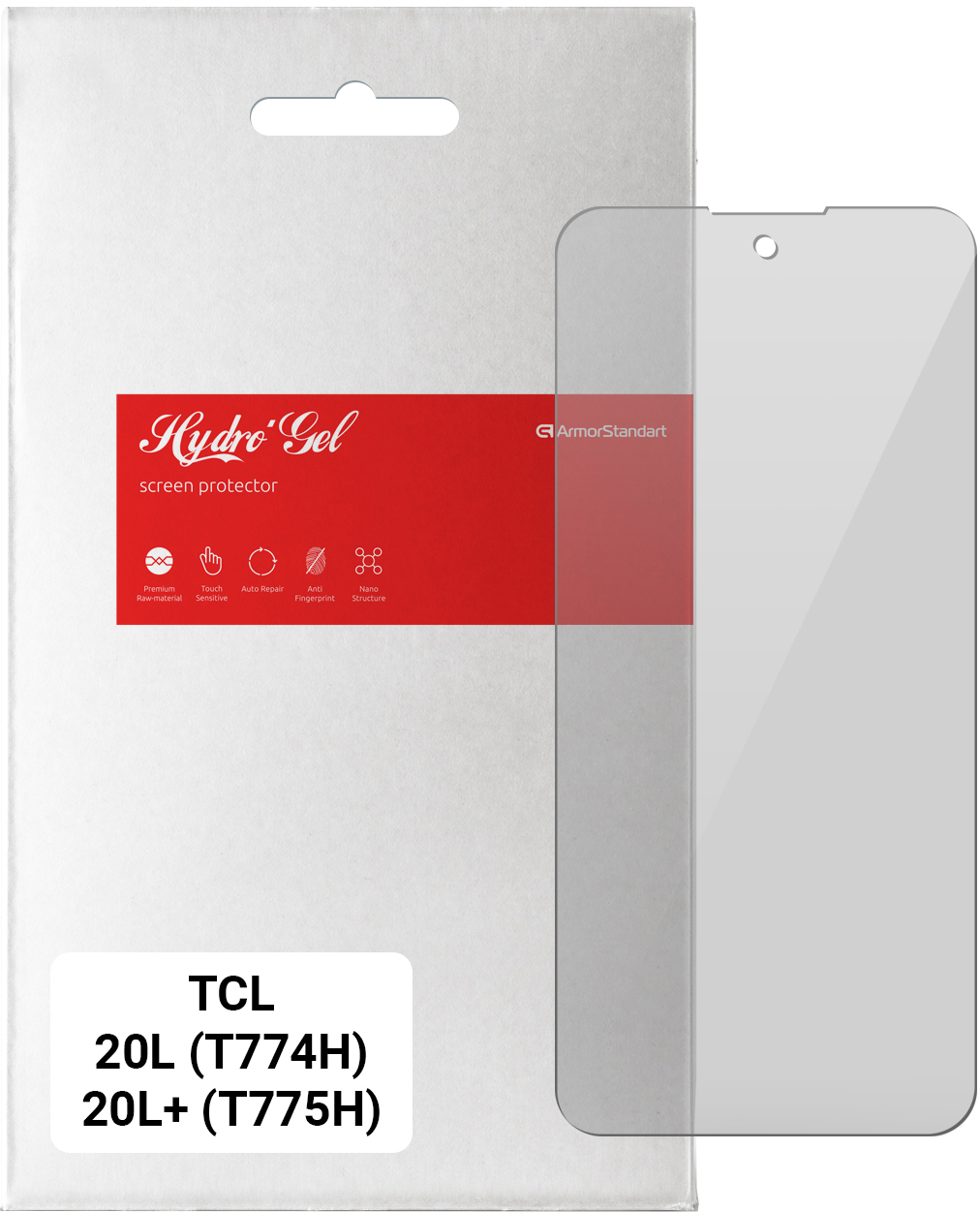 Гидрогелевая пленка ArmorStandart для TCL 20L (T774H) / 20L+ (T775H ...
