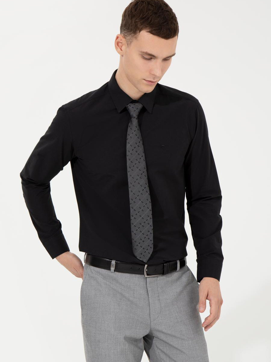 Рубашка Pierre Cardin G021GL004-000-1514032 XL Черная – в интернет ...