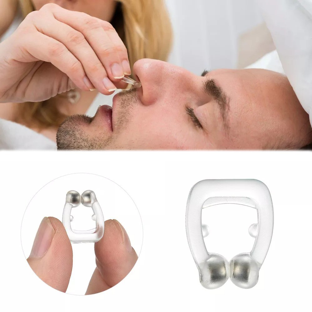 Силиконовая клипса от храпа Noseclip Antishore Devices (набор 2шт ...