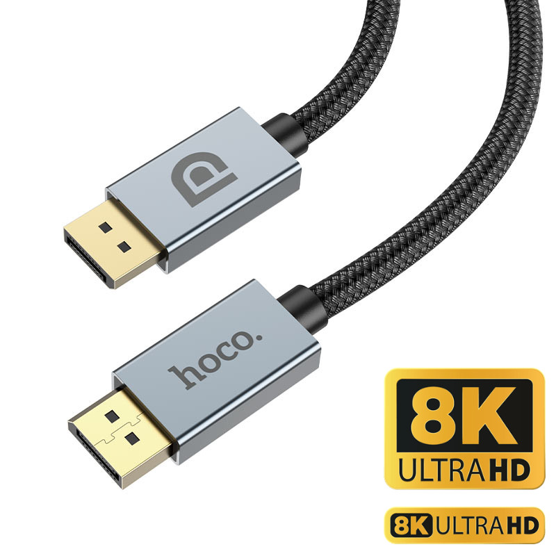 Кабель DisplayPort на DisplayPort 1.4 (DP на DP) Hoco Ultra HD (8K 60 ...