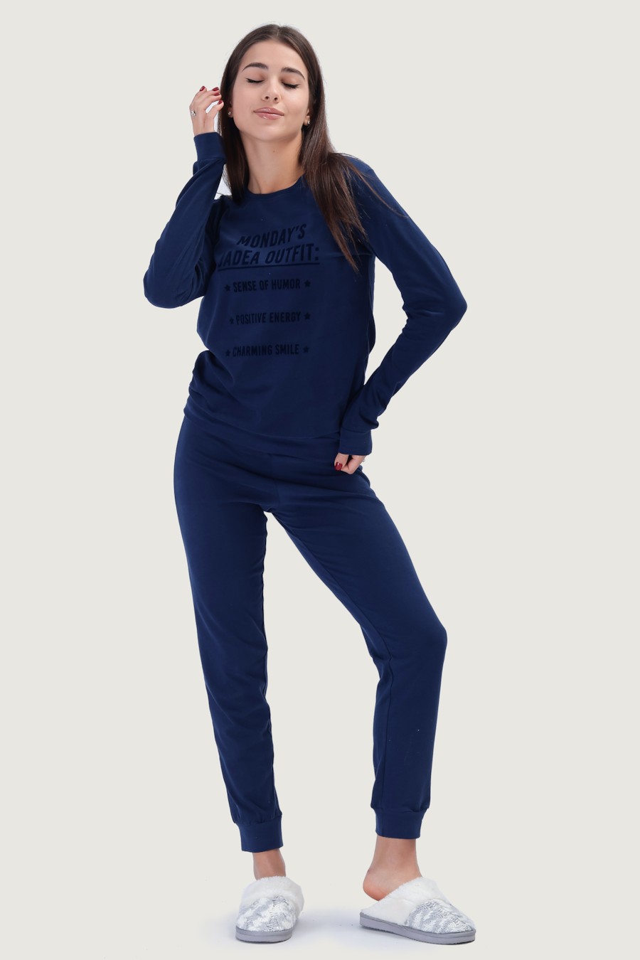 Комплект: джемпер и брюки Jadea 44(M) Синий (Blu) (78246) – низкие цены, кредит, оплата частями ...