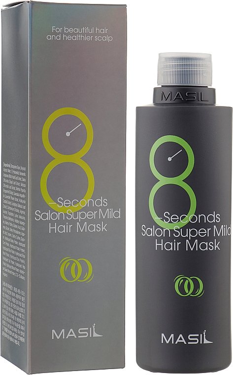 Супер мягкая маска для быстрого восстановления волос Masil 8 Seconds Salon Super Mild Hair Mask ...
