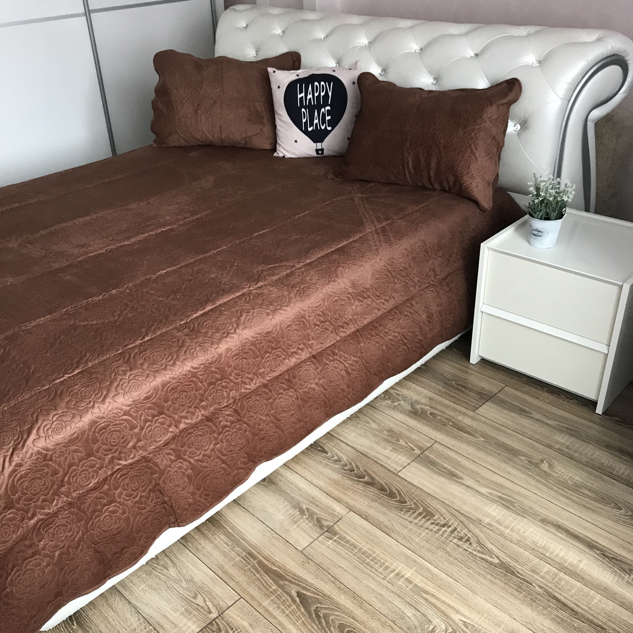 Покрывало на двуспальную кровать ALBO 210х230 cm + наволочки 50x70 cm ...
