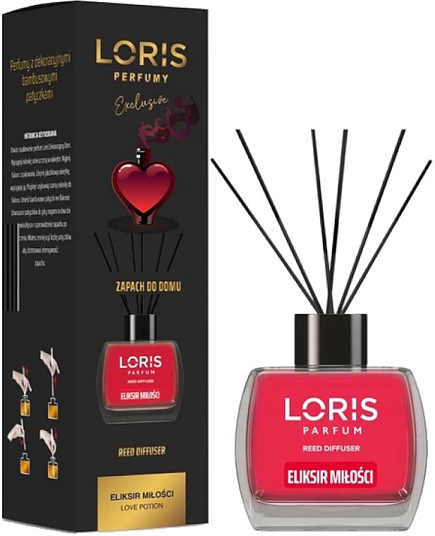 Аромадиффузор "Любовное зелье" - Loris Parfum Reed Diffuser Love Potion ...
