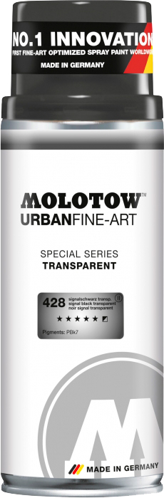 Акриловая краска Molotow Urban Fine-Art эффект Transparent 400 мл №428 ...