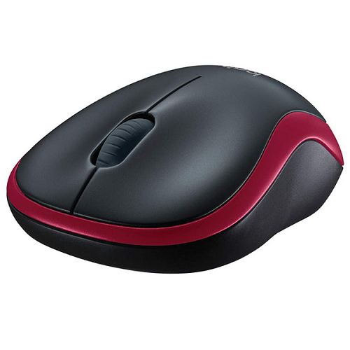 Мышка беспроводная Logitech M185 Wireless 1000dpi 3кн Red – фото ...