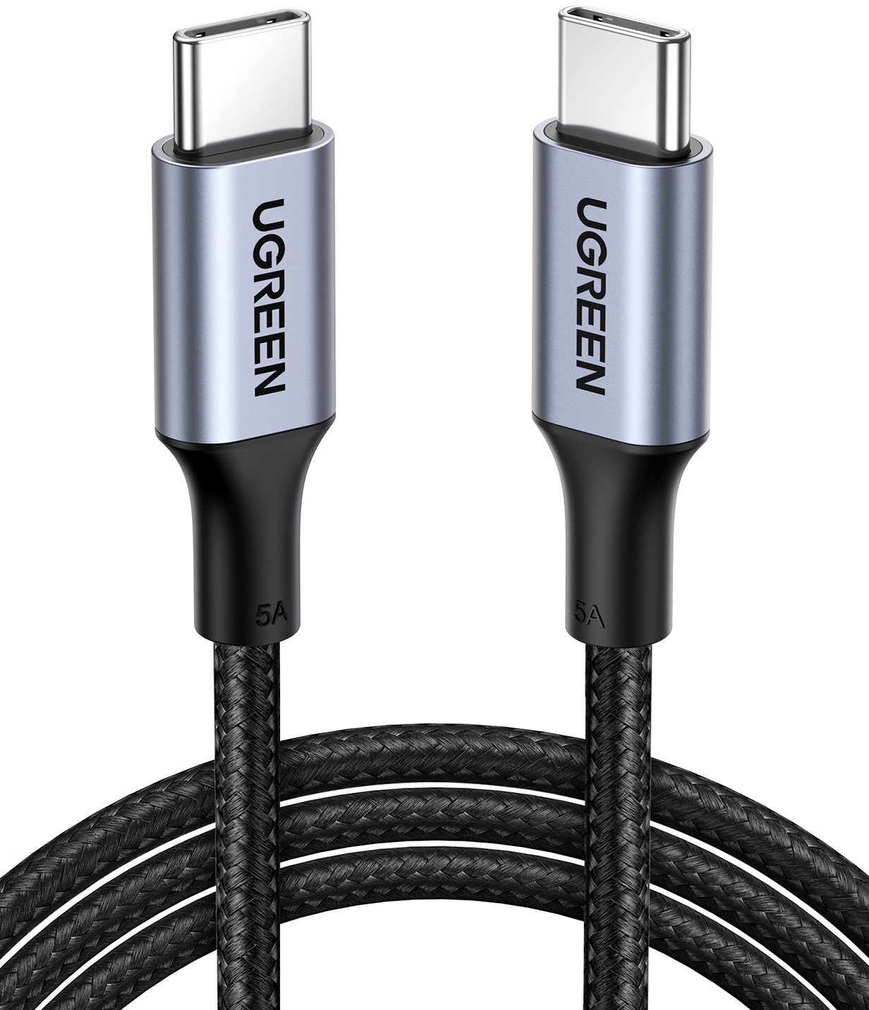 Кабель Ugreen Us316 Usb Type C To Usb Type C 100w Fast Charge Cable