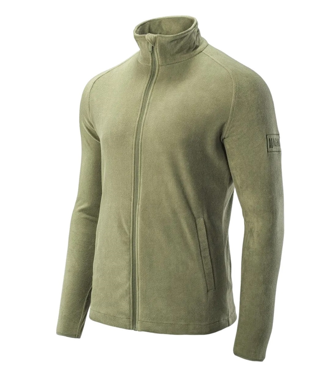 Кофта чоловіча флісова Magnum Essential Microfleece XL Olive-Green MGN ...