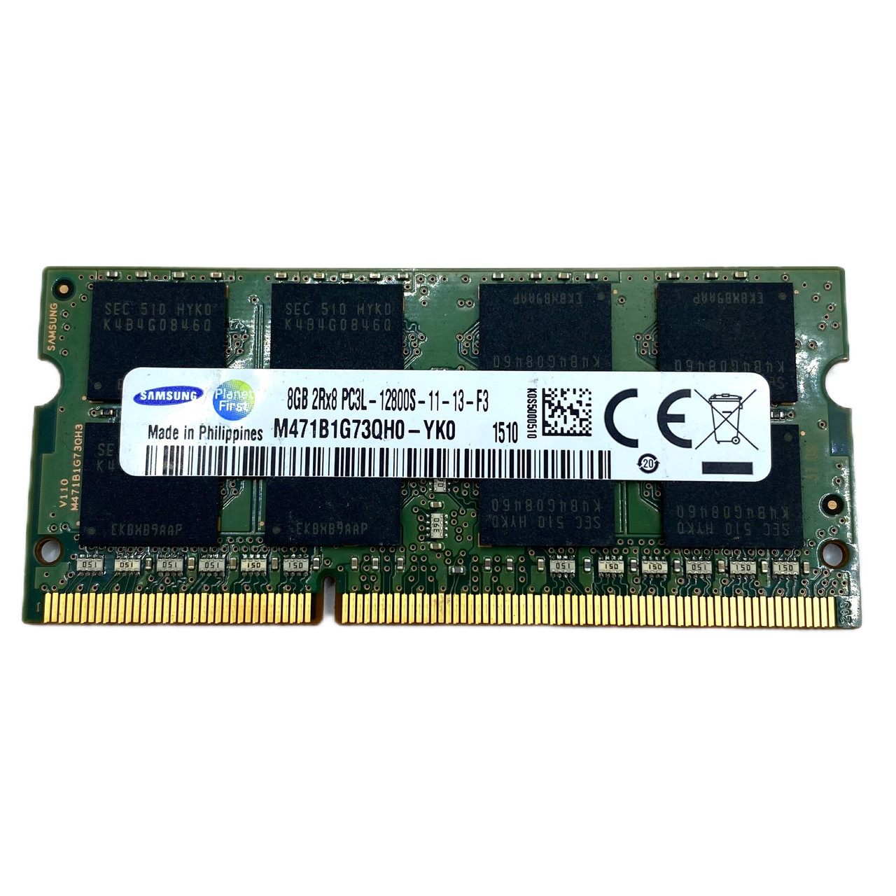 Оперативна пам'ять для ноутбука Samsung 8 GB SODIMM DDR3L 1600 MHz ...