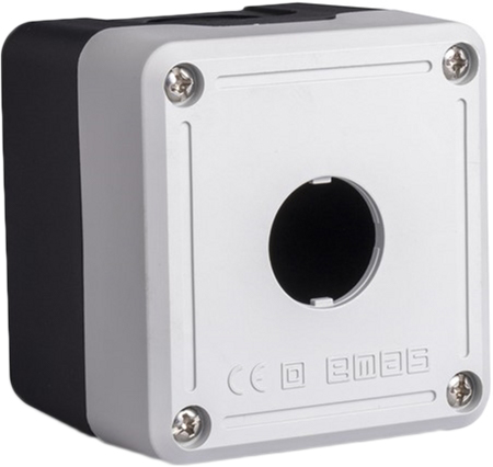 Пост Emas 1 кнопочный пустой Черно-серый (PY1BOS) – фото, отзывы ...
