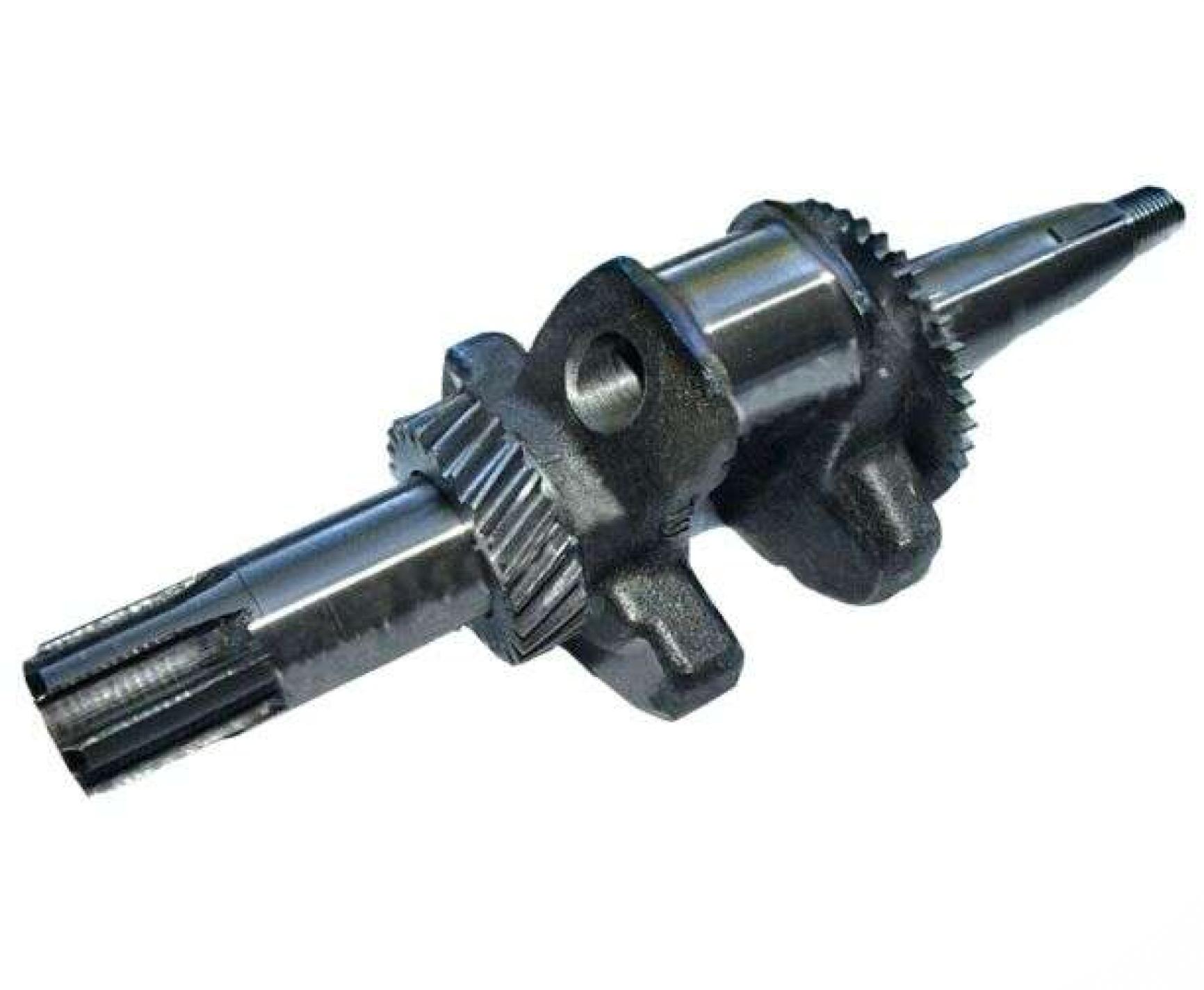 Коленвал м/б 168F/170F (6,5/7Hp) (под шлицы, Ø25mm) (в сборе c ...