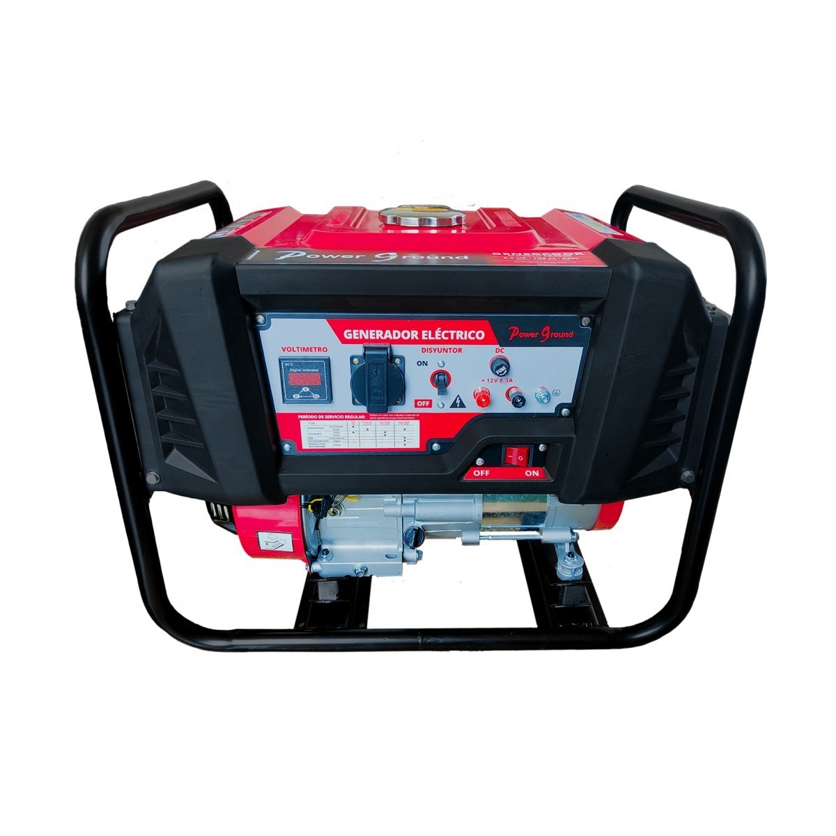 Генератор бензиновый PowerGround FG3000 2,3 кВт AVR – фото, отзывы ...