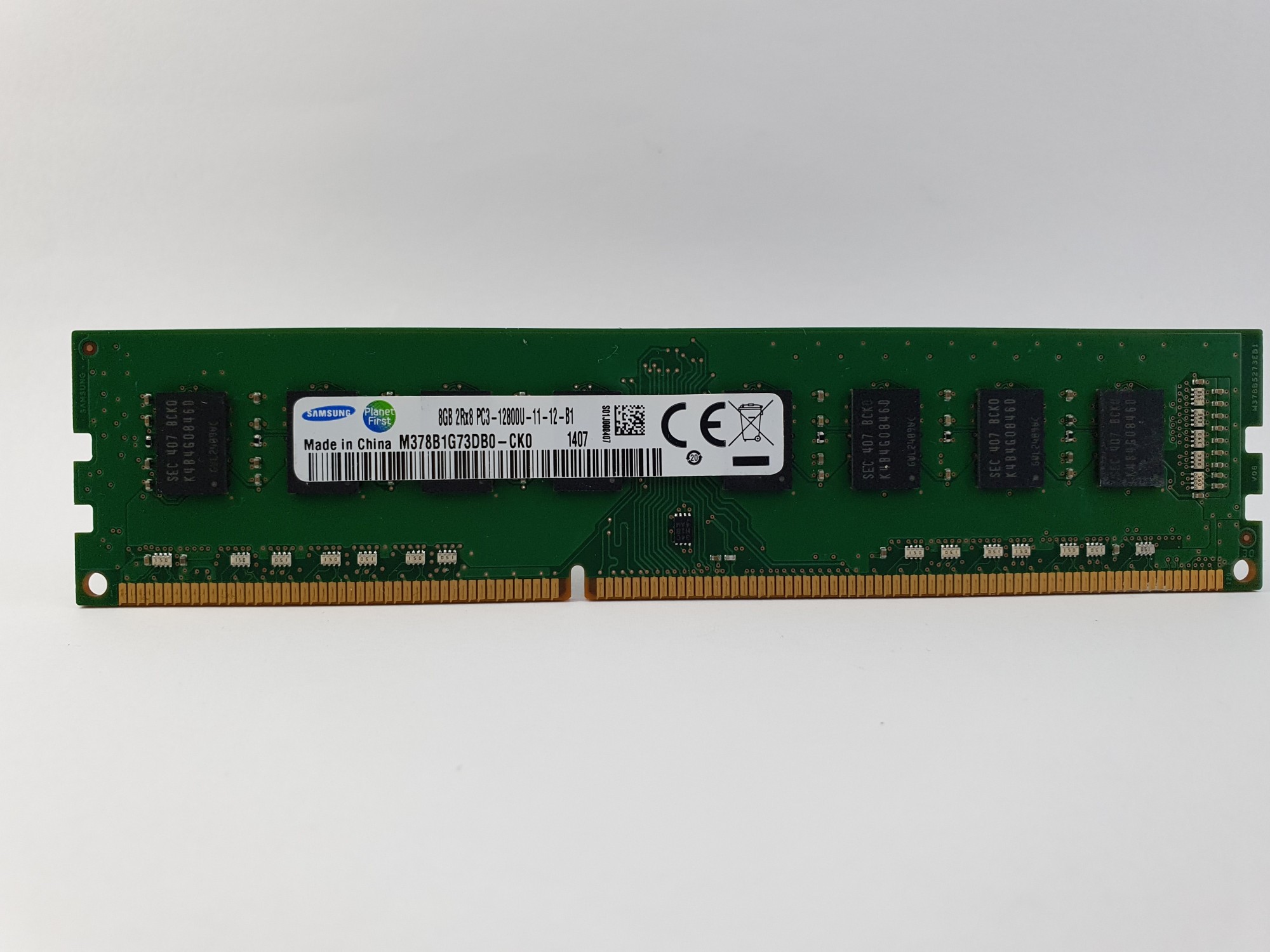 Оперативная память Samsung DDR3 8Gb 1600MHz PC3-12800U (M378B1G73DB0 ...