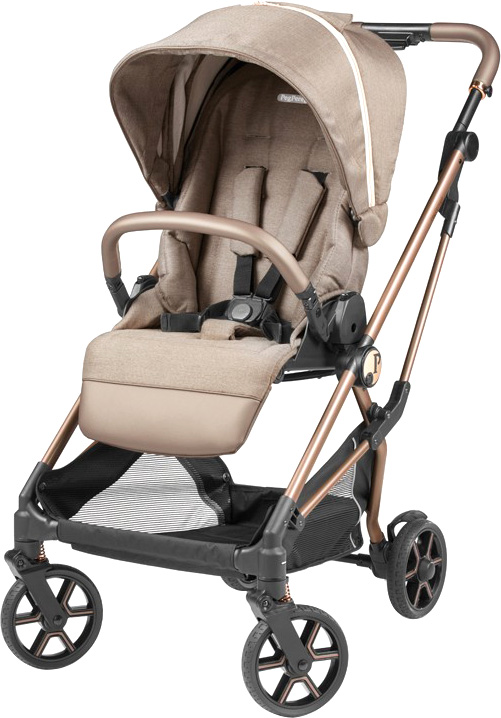 Прогулочная коляска Peg-Perego Vivace Mon Amour розовое золото ...