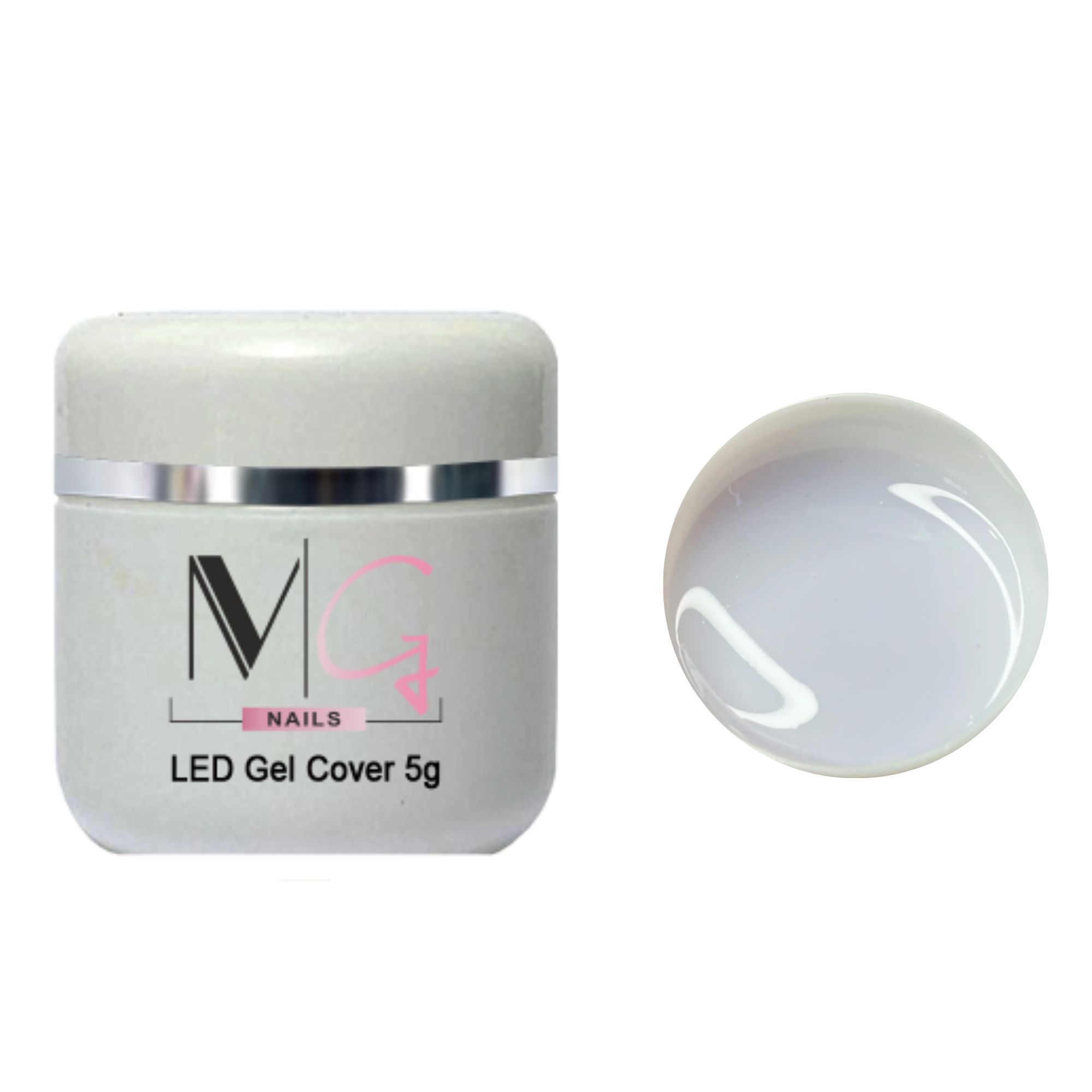 Гель камуфляжный для наращивания ногтей MG Nail UV Gel Milk 5 мл – в ...