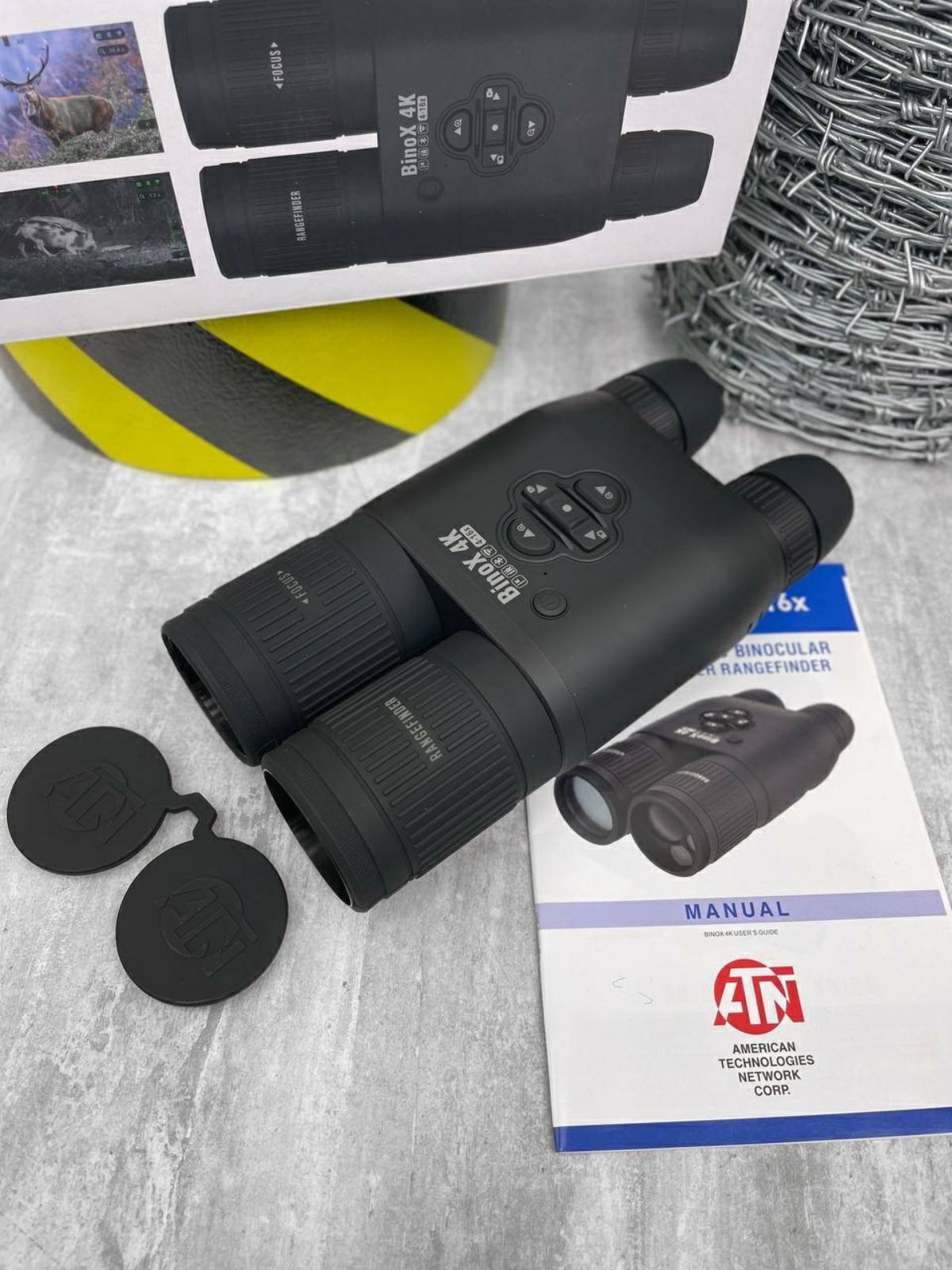 Бинокль цифровой ATN Binox 4k 4-16x c лазерным дальномером – фото ...