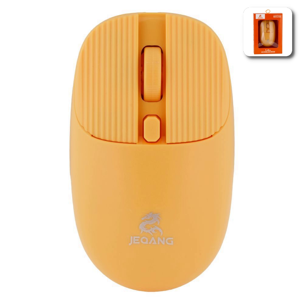 Комп'ютерна миша JEQANG JW-219 бездротова USB Жовта – фото, відгуки, характеристики в інтернет ...