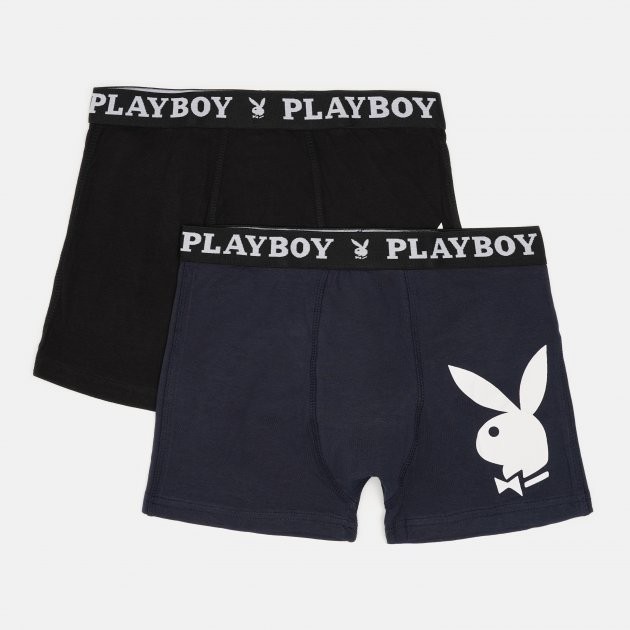 Набор трусы-боксеры ANNYA PLAYBOY BOXERSHORT черный, синий Муж S ANNYA ...