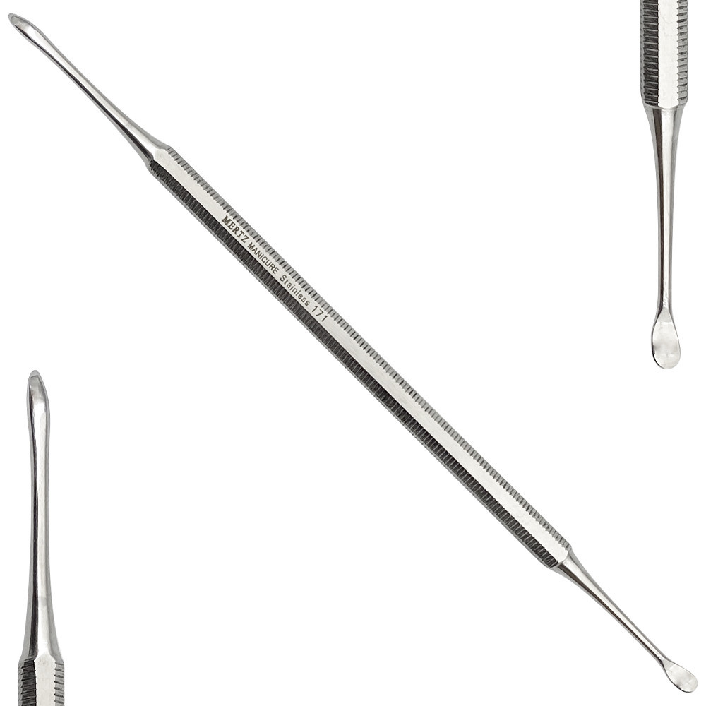 Лопатка металлическая для маникюра и педикюра MERTZ Manicure 16,5 см ...