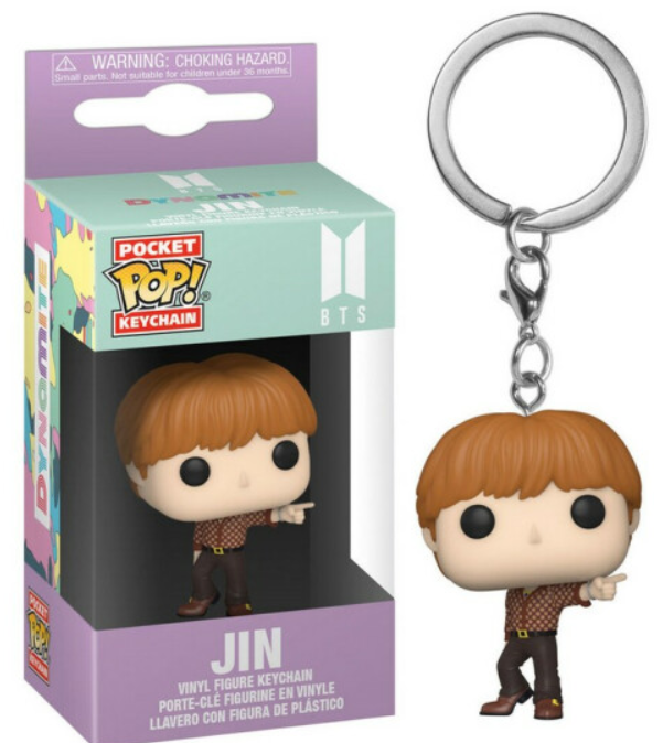 Фигурка - брелок Funko Pop Фанко Поп BTS Jin (Dynamite) БТС Чин 4см BTS ...