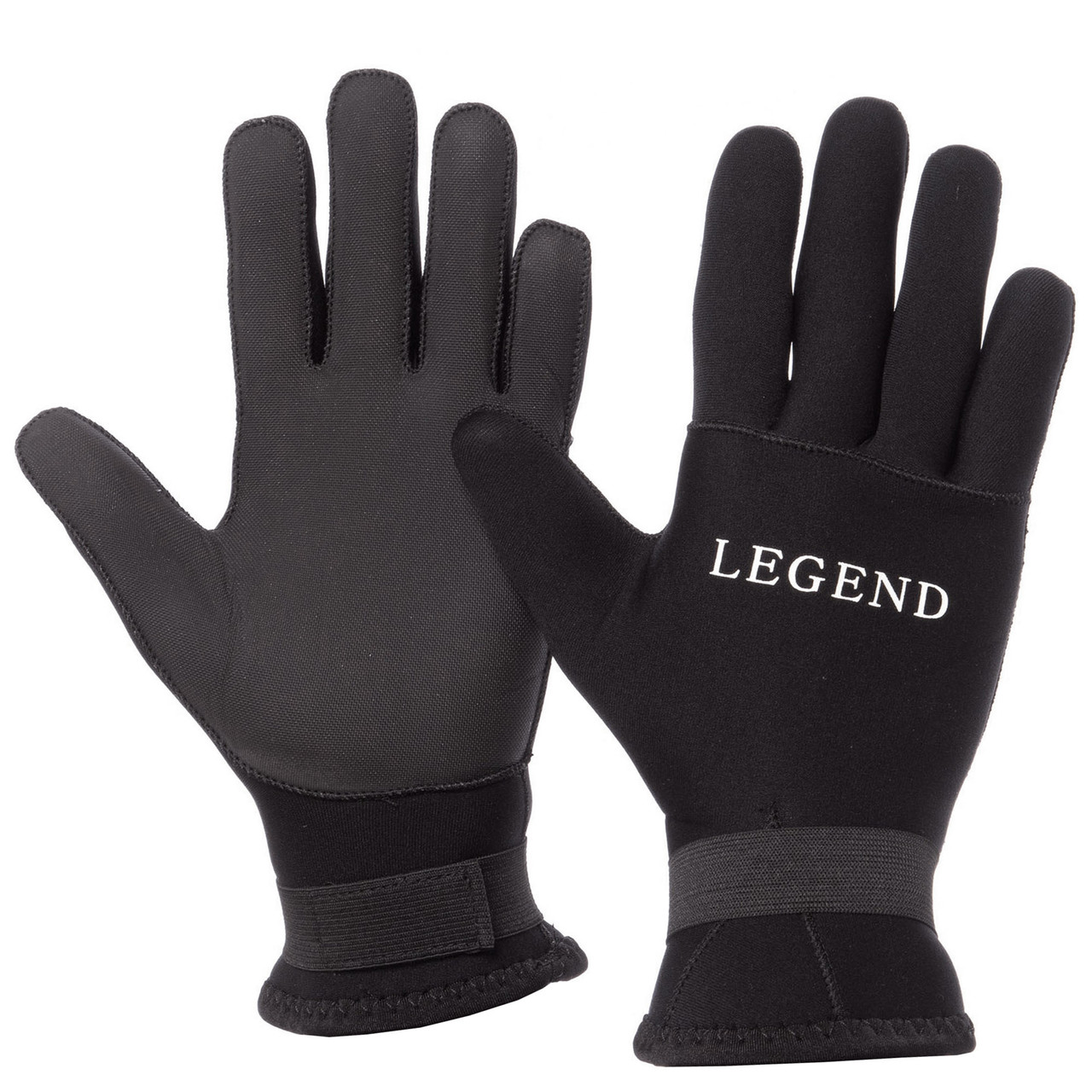 Перчатки для дайвинга Legend SP 6110 размер M (8-9) Black – фото ...