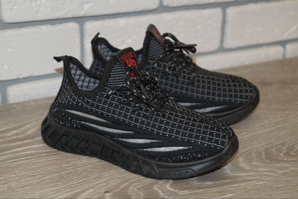 Кросівки текстильні ізі Lion X44-1 30 (18,5 см) чорні від продавця ...