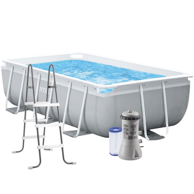 Каркасный бассейн Intex 300 х 175 х 80 см, с фильтром и лестницей ...
