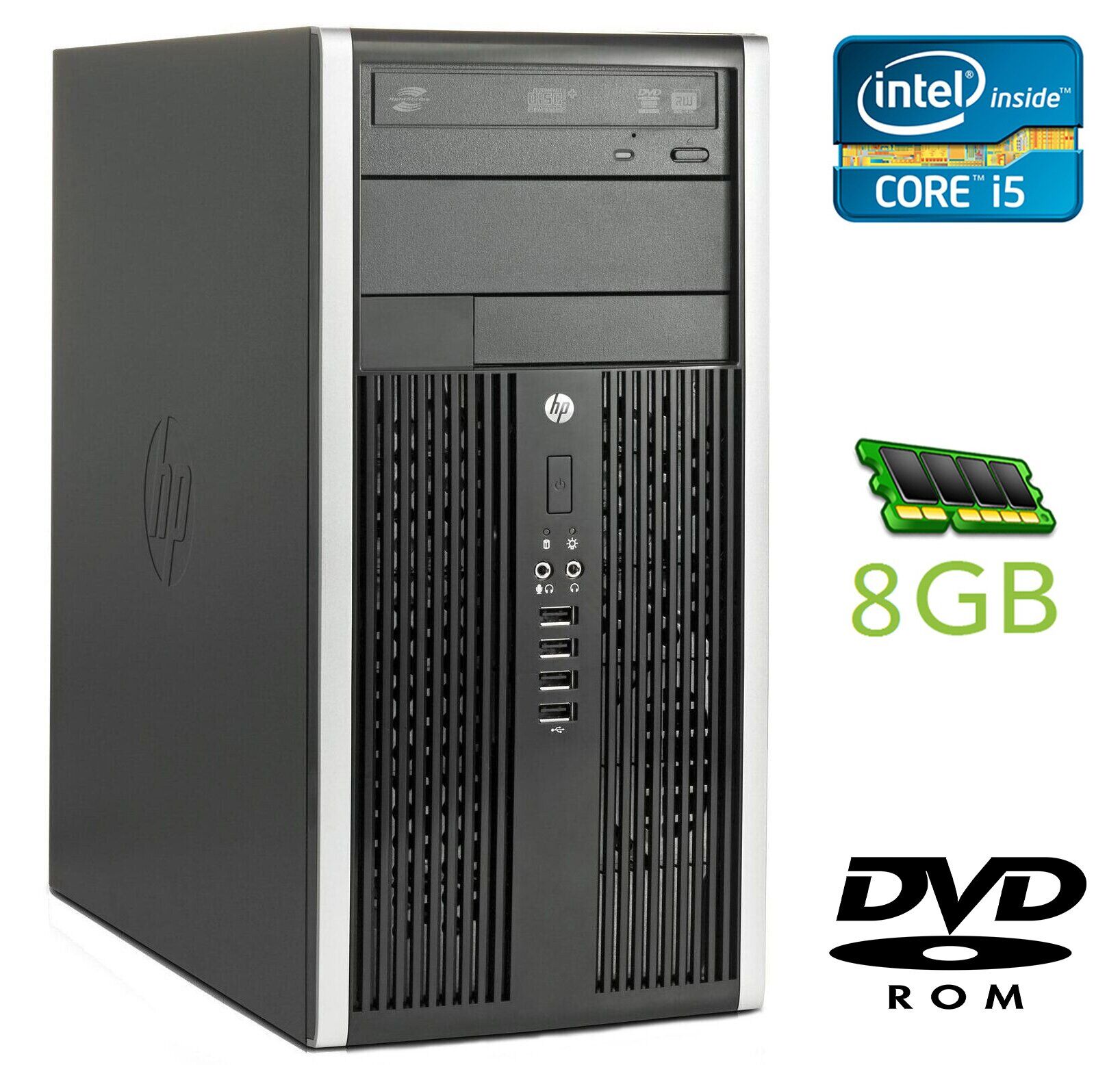 ПК HP Compaq Pro 6300 Tower / Core i5-3470 (4 ядра по 3.2-3.6 GHz ...