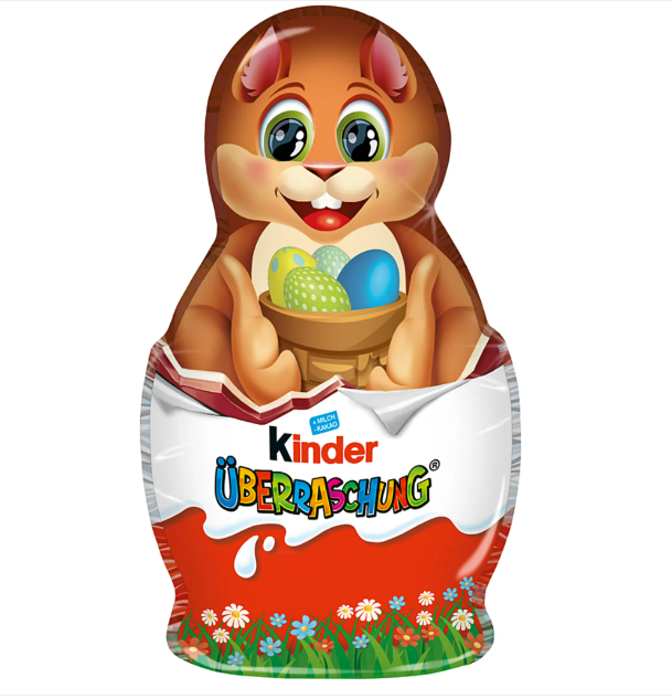 Шоколадная фигурка Kinder Surprise белочка 36 г – купить в Украине ...