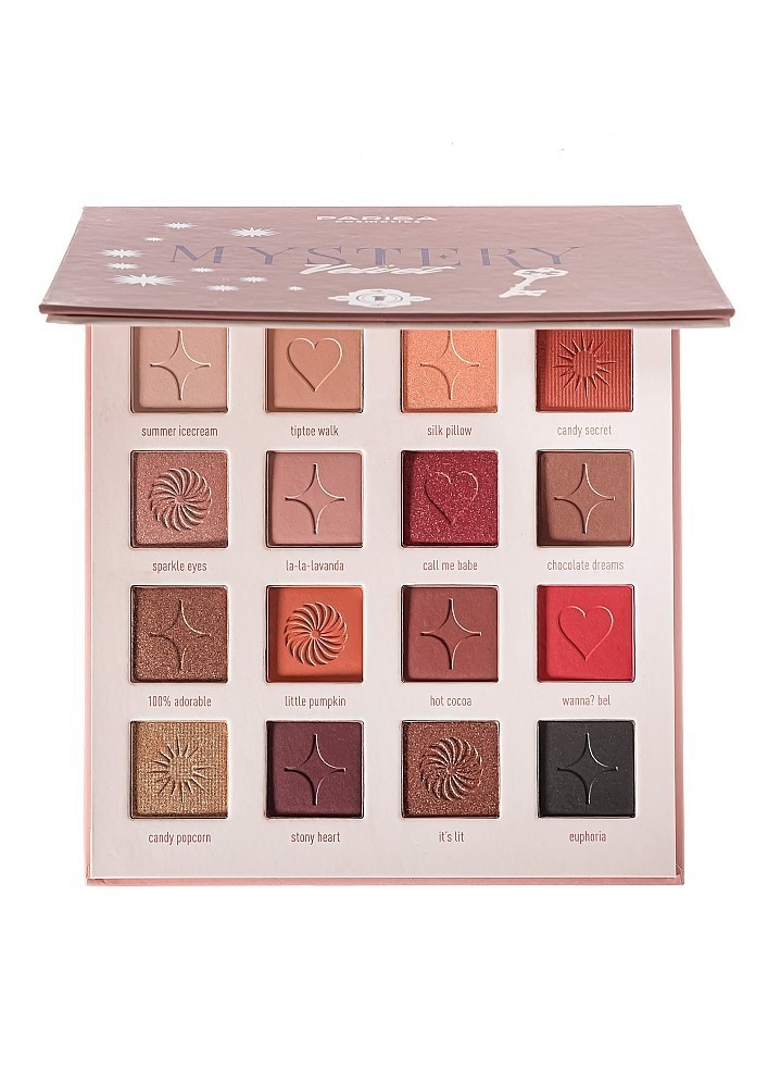 Палетка тіней для повік Parisa Cosmetics Mystery Velvet 16 відтінків
