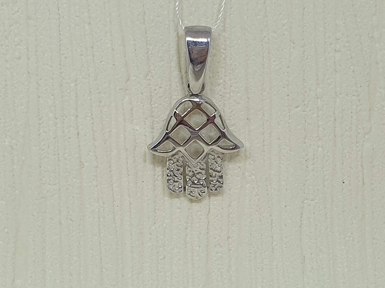 Серебряная подвеска "Хамса (Рука Фатимы)". ПБ267С – низкие цены, кредит ...