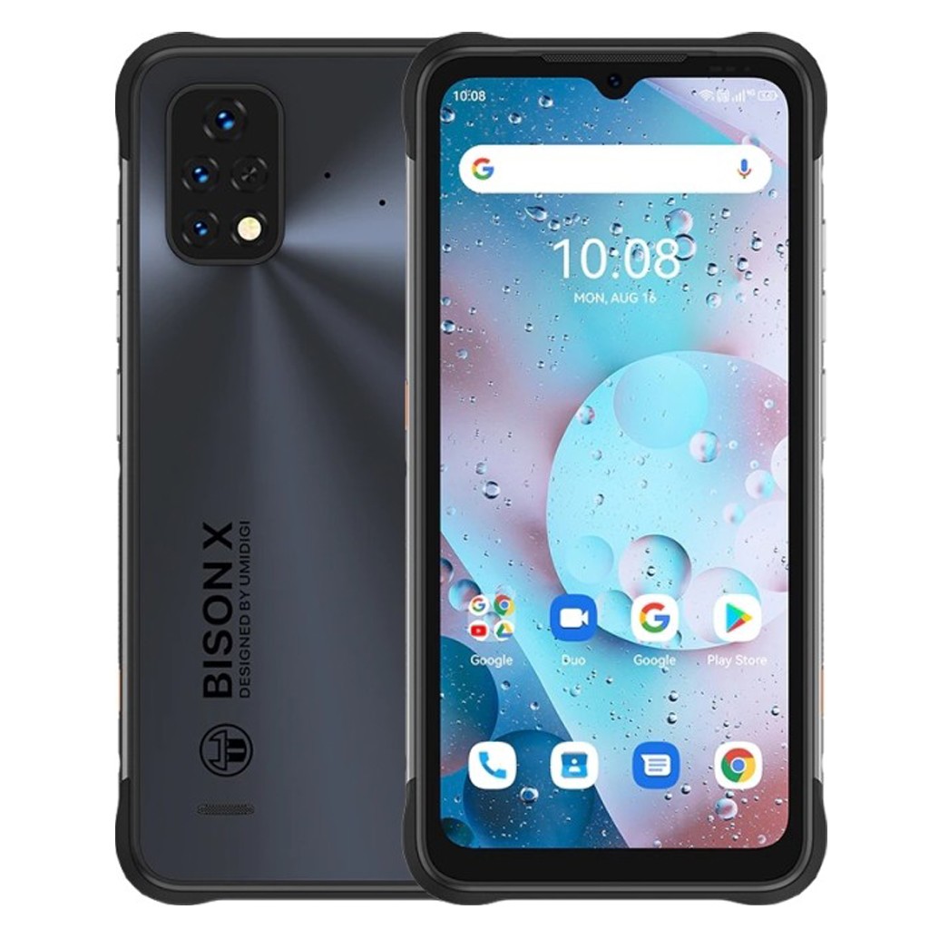 Смартфон Umidigi Bison X10S NFC 4/64GB Dual Sim Storm Gray_ – фото ...
