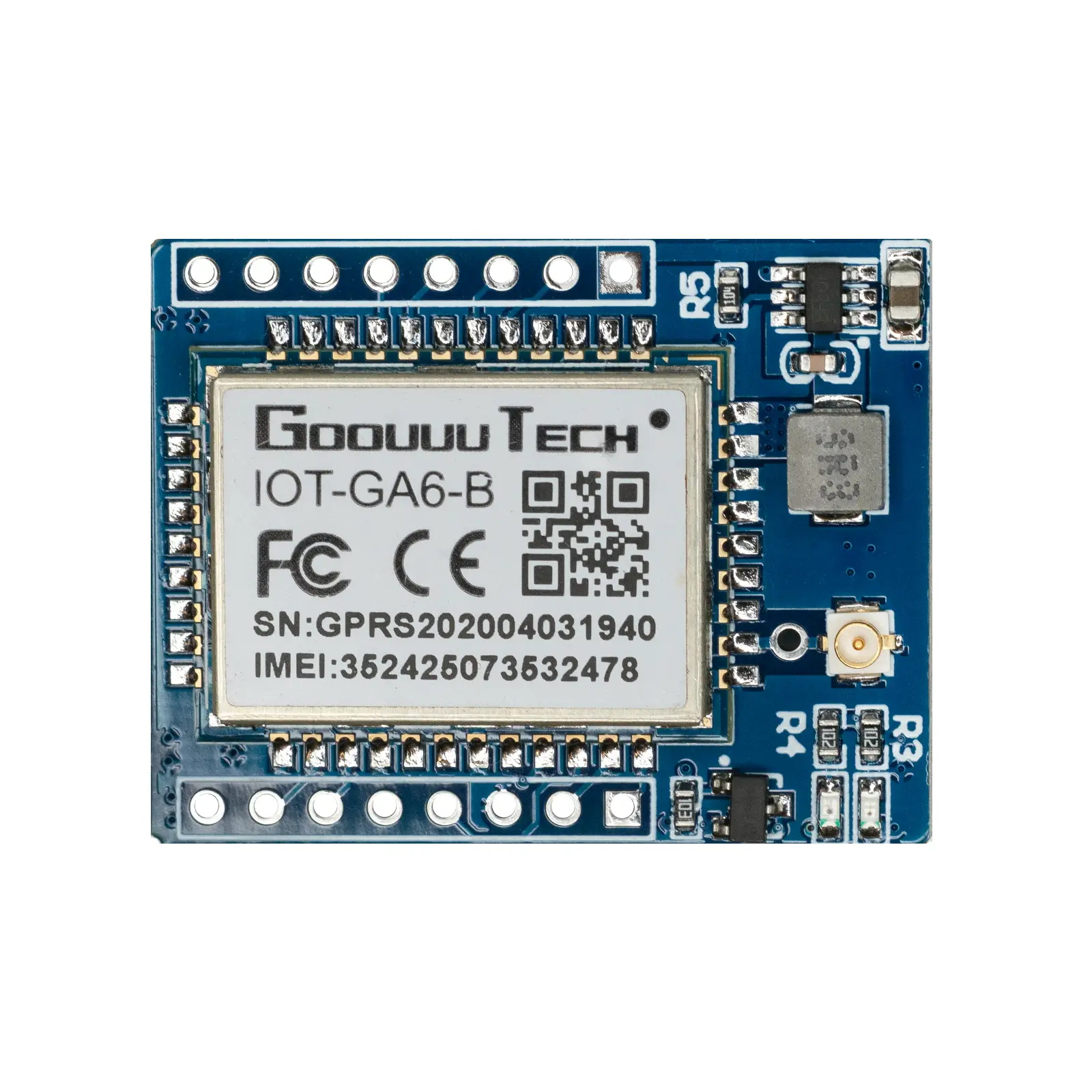 Модуль передачи SMS GA6-B с возможностью звонка GSM для Arduino – фото, отзывы, характеристики в ...