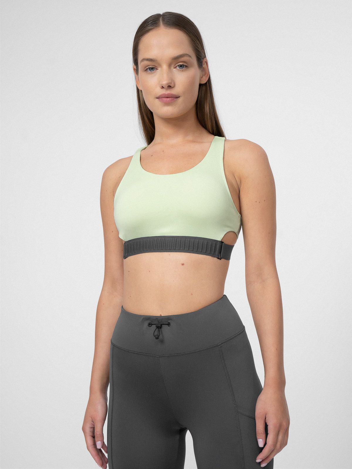 Спортивний топ 4F Sport Bra F035 4FSS23USBAF035-41S L Зелений (5904698107520) – в інтернет ...