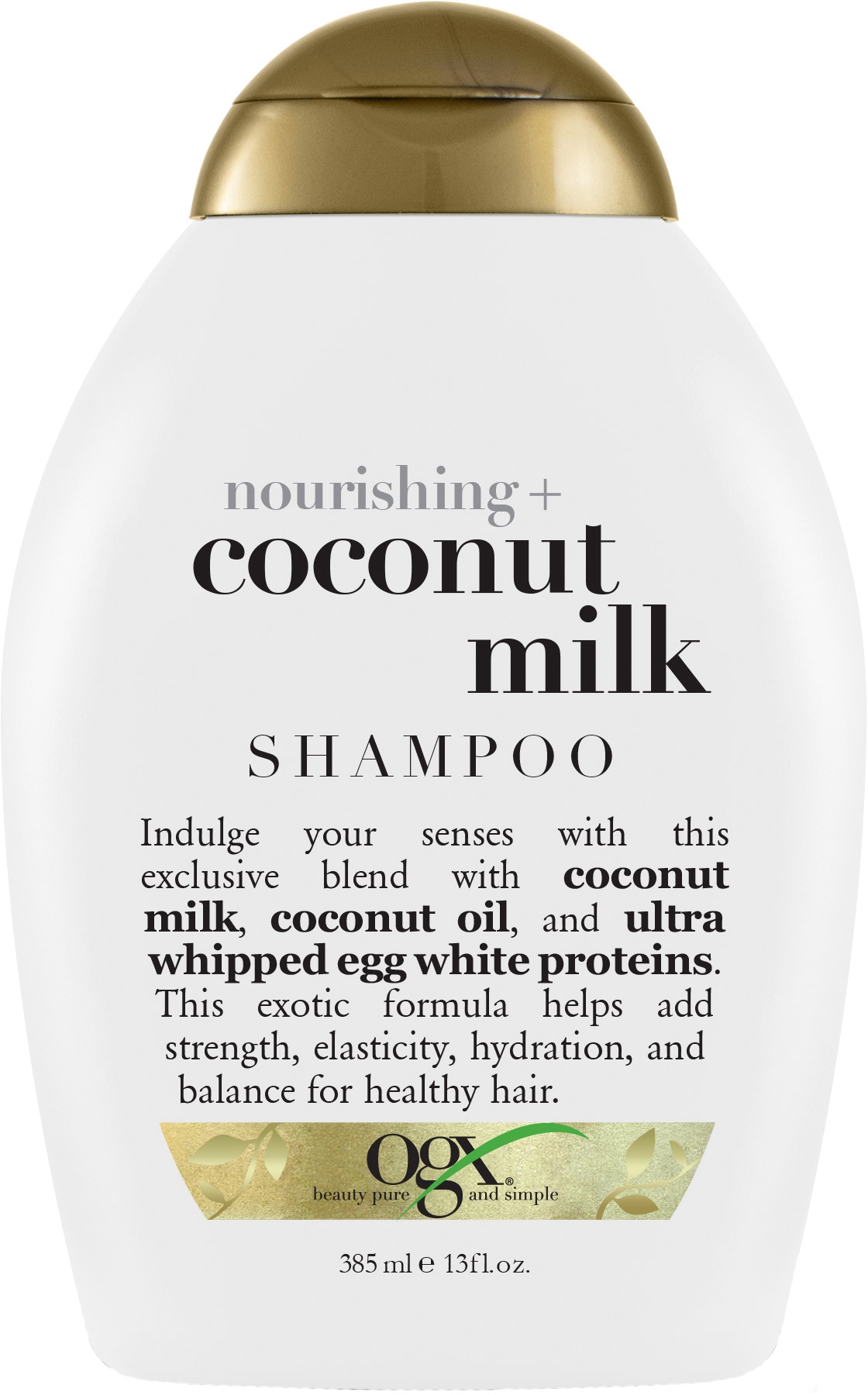 Питательный шампунь с кокосовым молоком OGX Nourising Coconut Milk ...