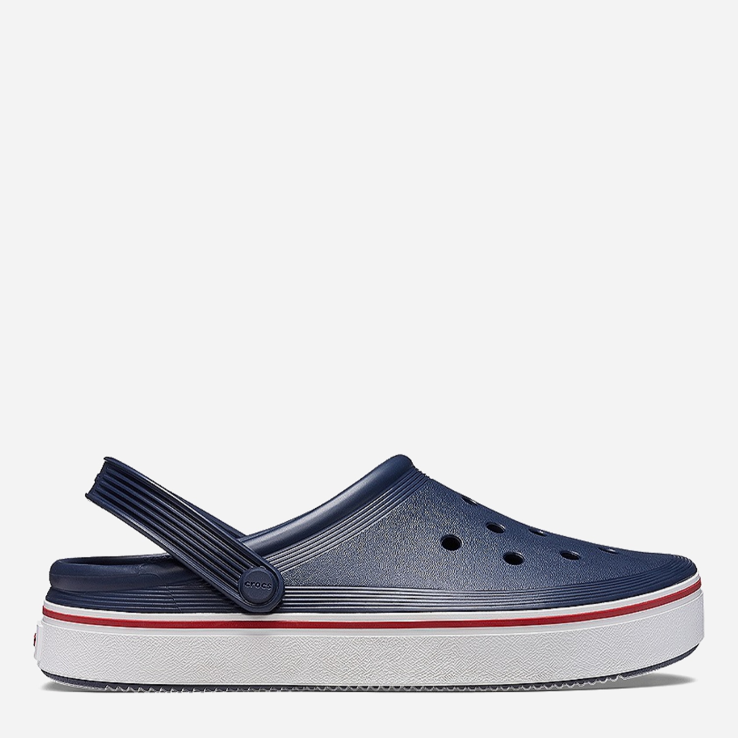 Женские кроксы Crocs Off Court 208371-410-M4/W6 36-37 22 см Темно-синие ...