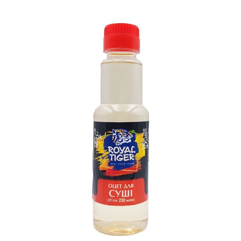 Уксус "Для суши" тм ROYAL ТIGER 200 мл 1*15 – низкие цены, кредит ...