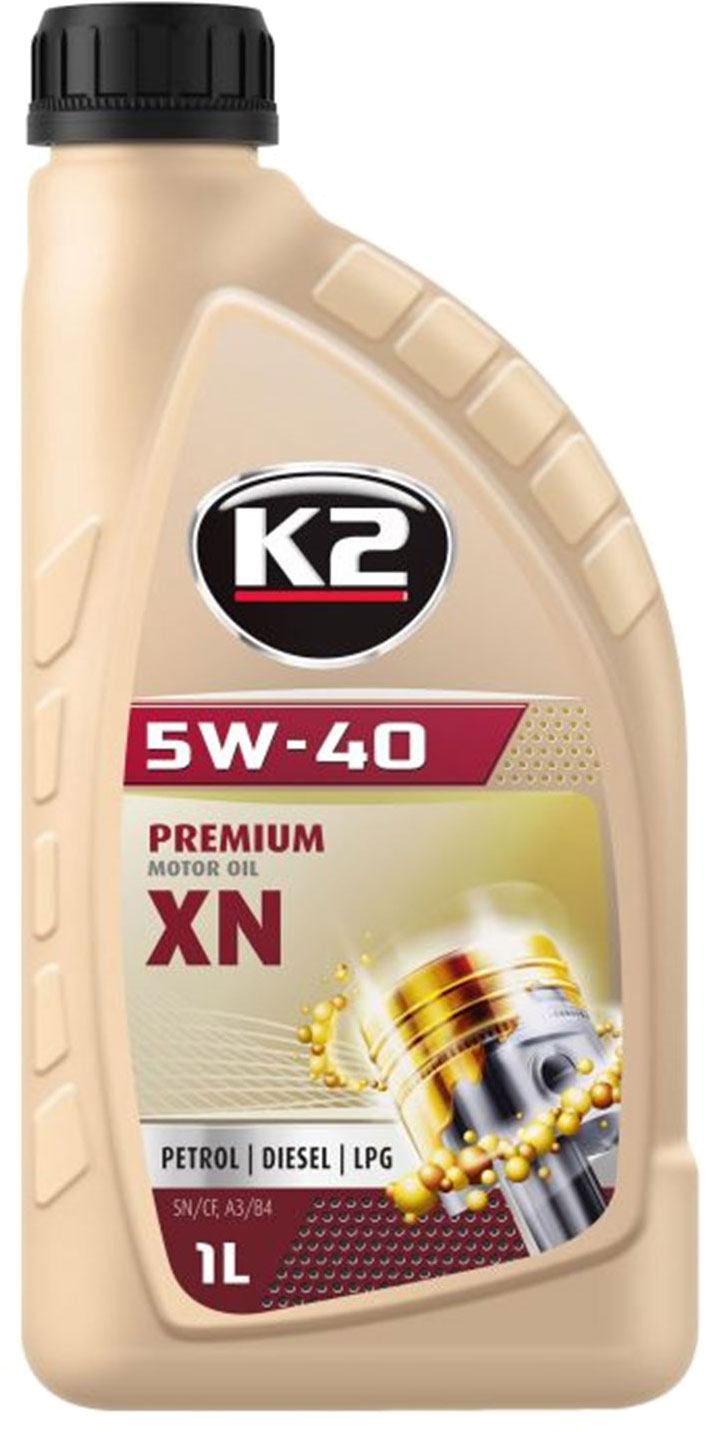 Масло моторное K2 SYNTHETIC MOTOR OIL SN/CF XN 5W-40 1 л (O1131E) – фото, отзывы, характеристики ...