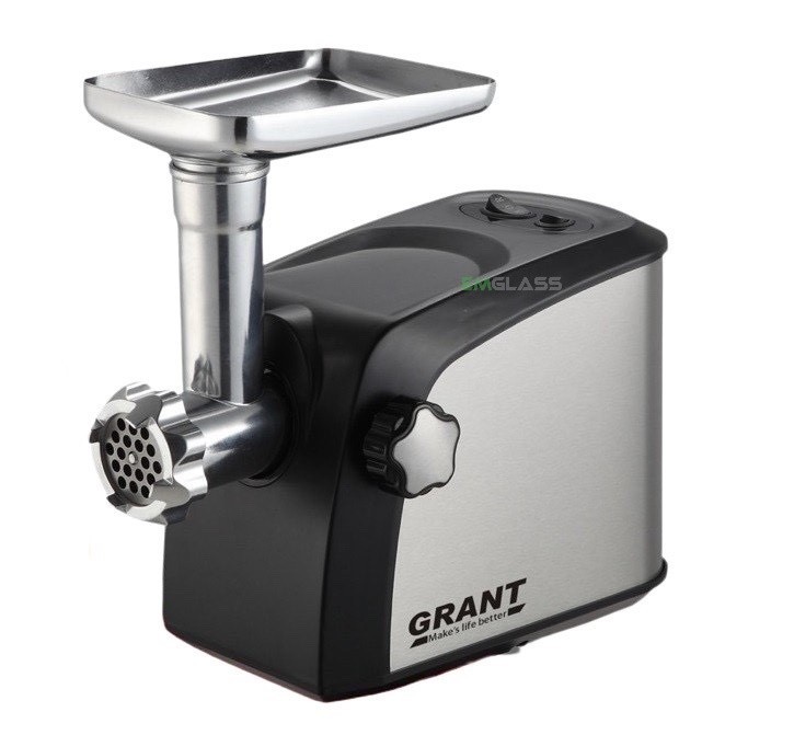 Електрична м'ясорубка GRANT 6301 3000W з насадкою соковижималкою для томатного соку та ковбасок ...