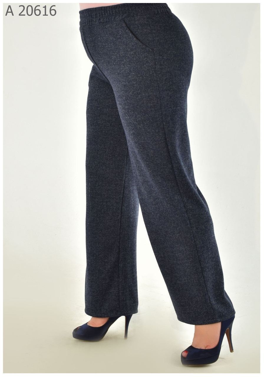Женские штаны больших размеров UF-Fashion MA - 20616 50 синий от ...
